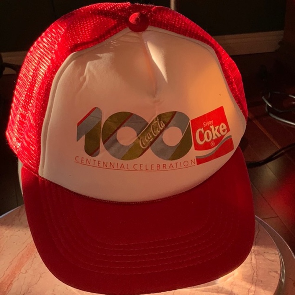 Coca Cola 100th Centennial Hat Vintage - Gem
